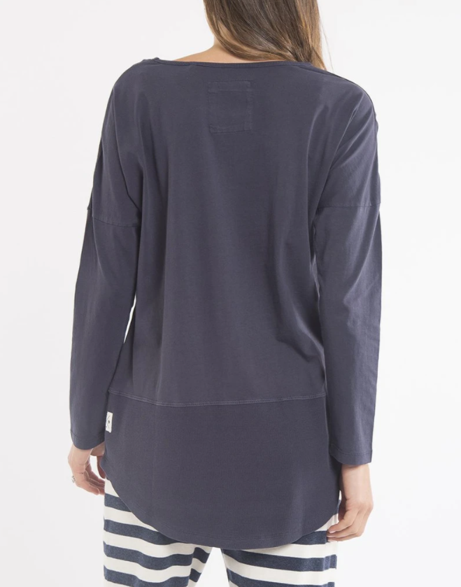 Elm Rib Long Sleeve Tee | Basic State Australia