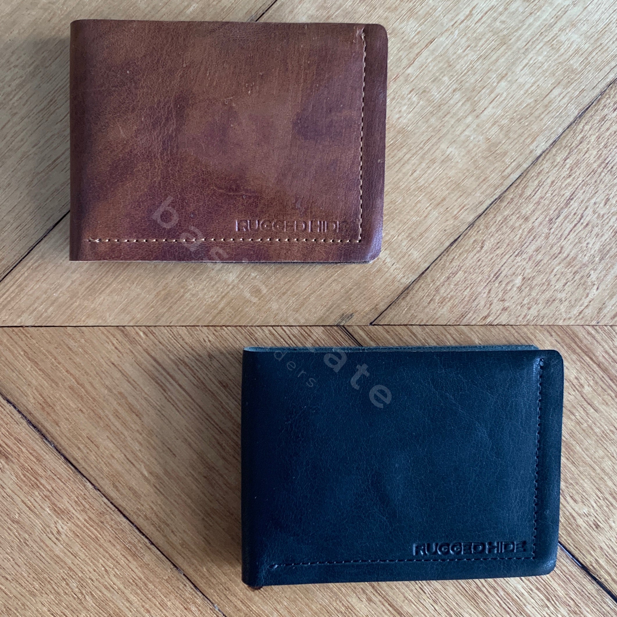 Mens Leather Wallet | Rugged Hide | Designer – Basic State